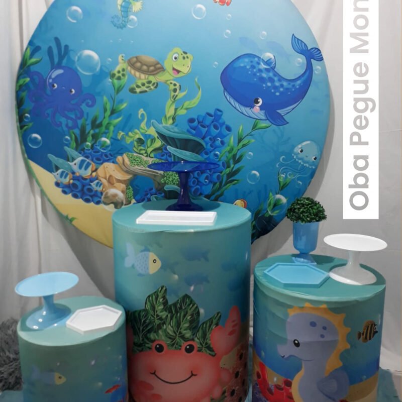 Kit Pegue e Monte Decoração Sonic - OBA Pegue e Monte