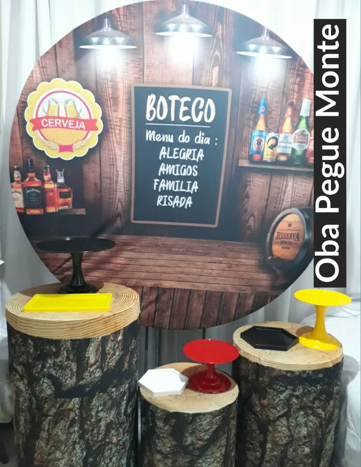 Kit Pegue e Monte Boteco - OBA Pegue e Monte