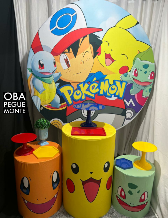 Pegue e Monte Decoração Pokemon - OBA Pegue e Monte